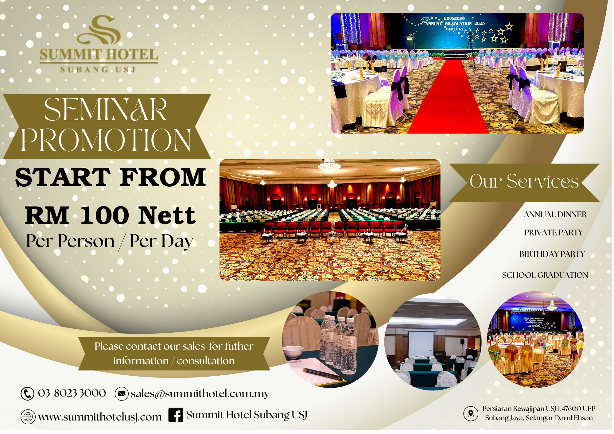 Summit Hotel Subang USJ | 4 Stars Hotel in Subang Jaya Selangor, Malaysia.